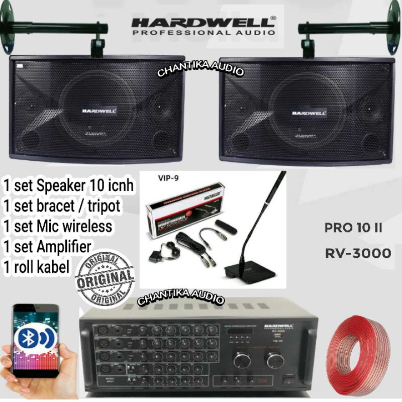 Jual Paket Sound system Hardwell Original komplit 1 untuk ruang meeting ...