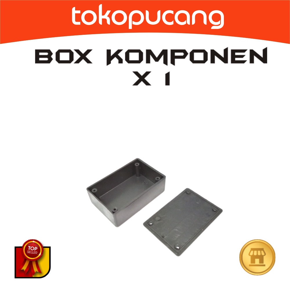 Jual Box Kotak Casing Plastik X1 for Komponen DIY Ukuran 7,5 x 5 x 2,5 ...