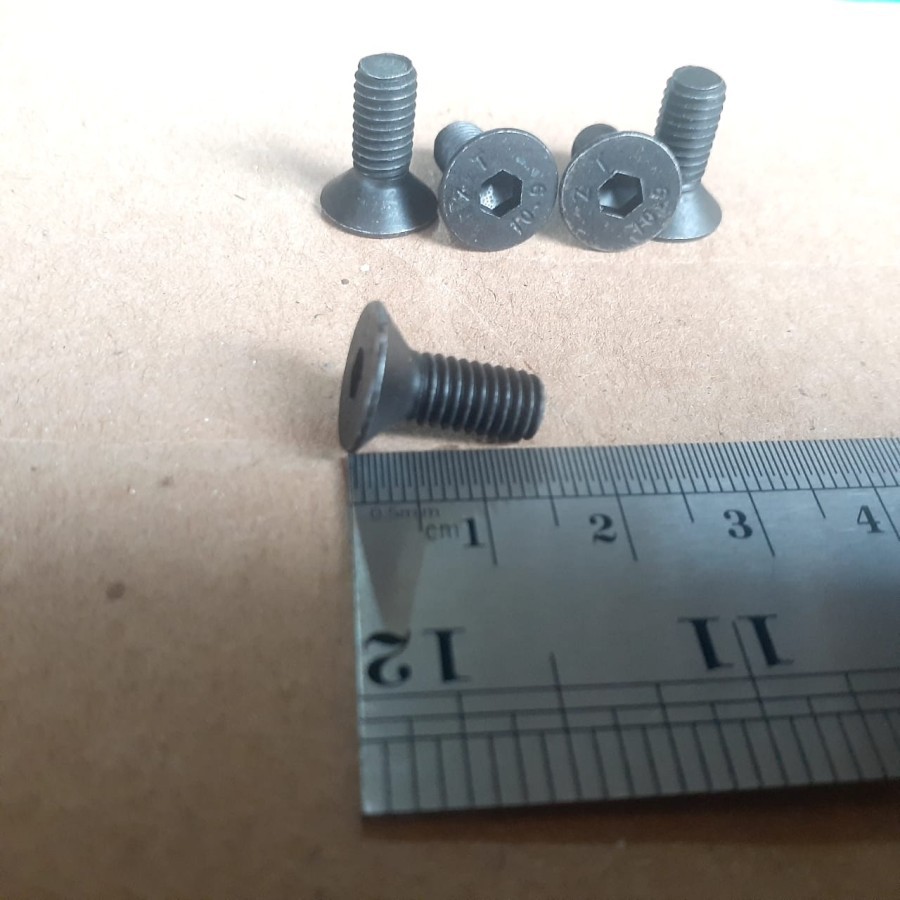 Jual BAUT L VERSENG M6X15 JFL JF L M6 X 15 BAJA PANJANG 1,5 CM 1,5CM KUNCI L4 GRADE 10.9 ...