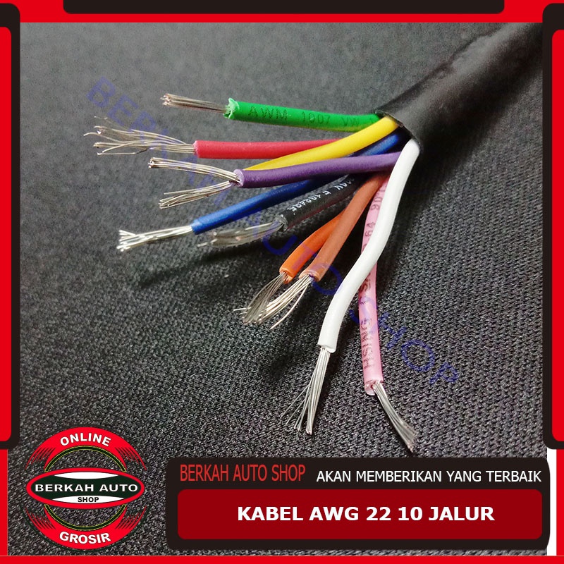 Jual Kabel AWG 22 10Jalur Original Jual Per 1Meter | Shopee Indonesia