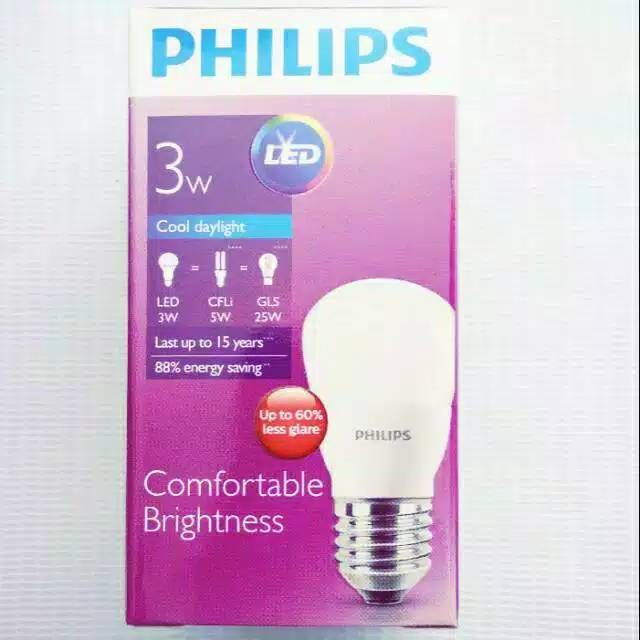 Jual Lampu LED philips 3 dan 3,5 watt | Shopee Indonesia