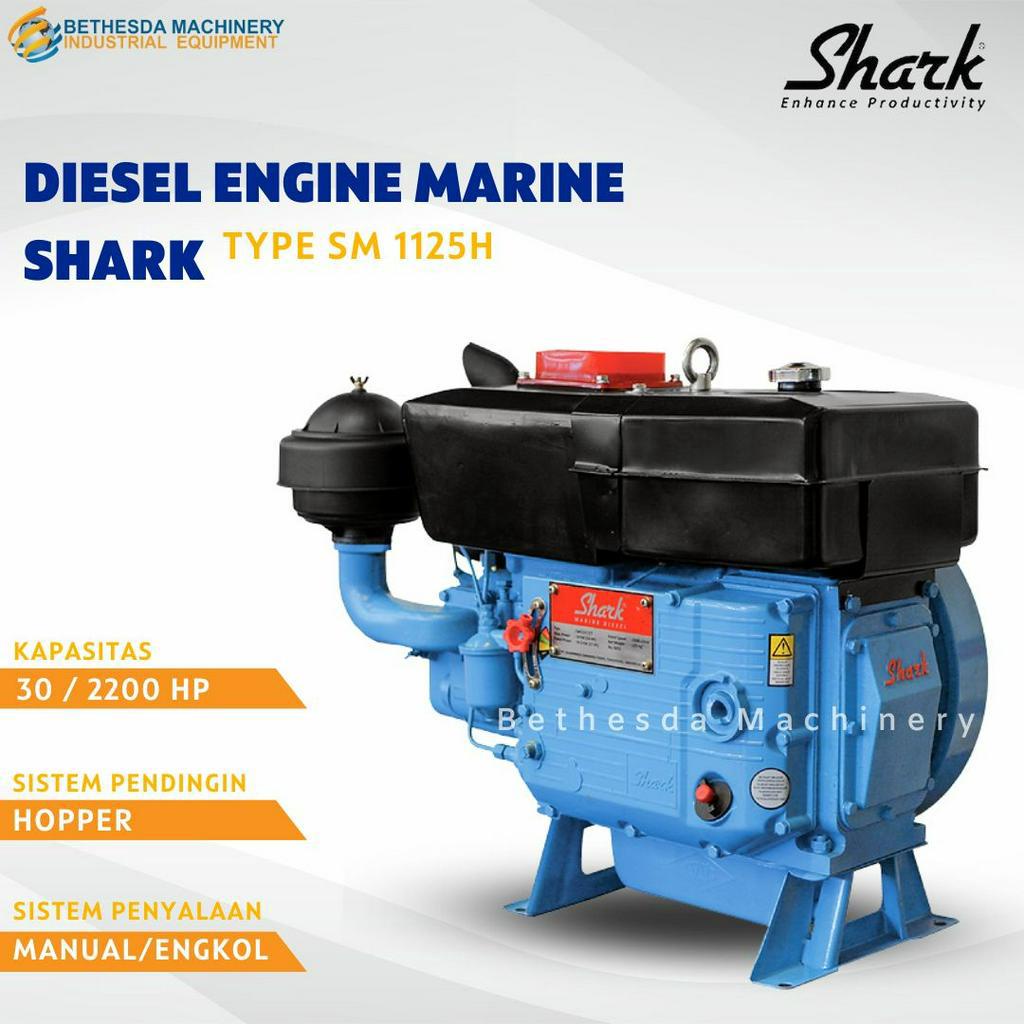 Jual Diesel Engine Marine Shark SM 1125TT/H - Mesin penggerak 30 Pk / 30 Hp | Shopee Indonesia