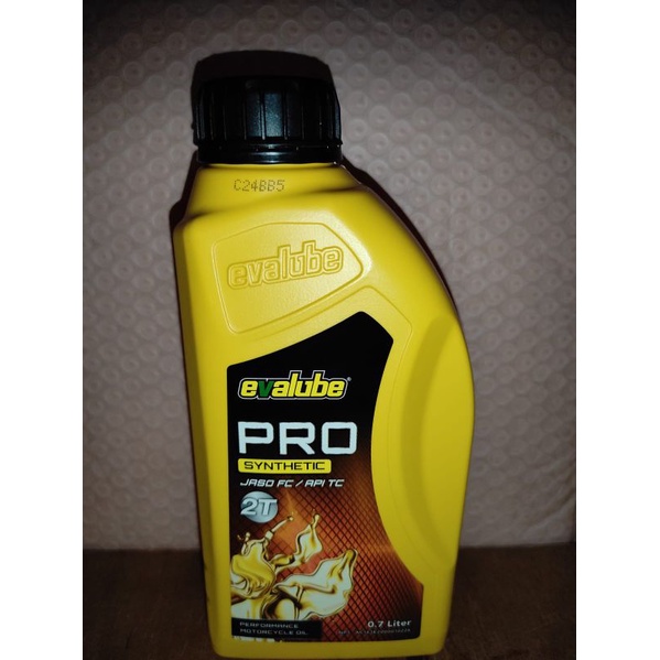 Jual Evalube 2T Pro Synthetic 700mL/0.7L [Oli Samping 2T] | Shopee ...