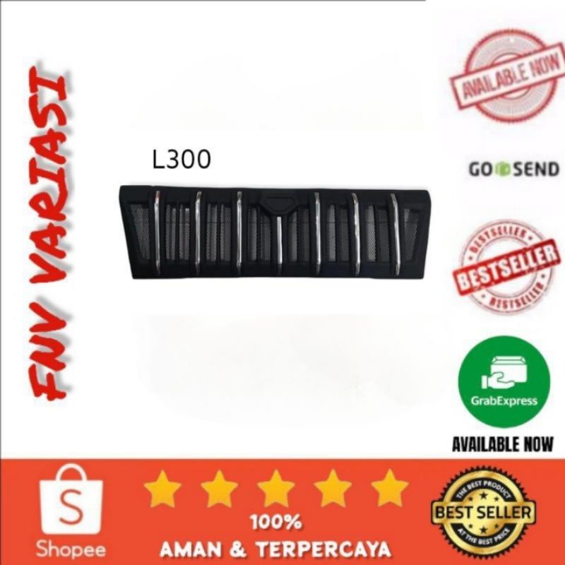 Jual Grill Truck Fiber Canter + Logo, L300, Dutro Model Apollo HIGH ...