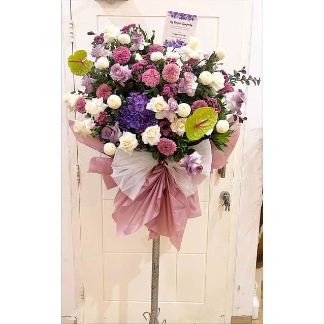 Jual Standing Flower | ( Bunga Duka Cita ) | Bunga Asli | Bunga Fresh ...