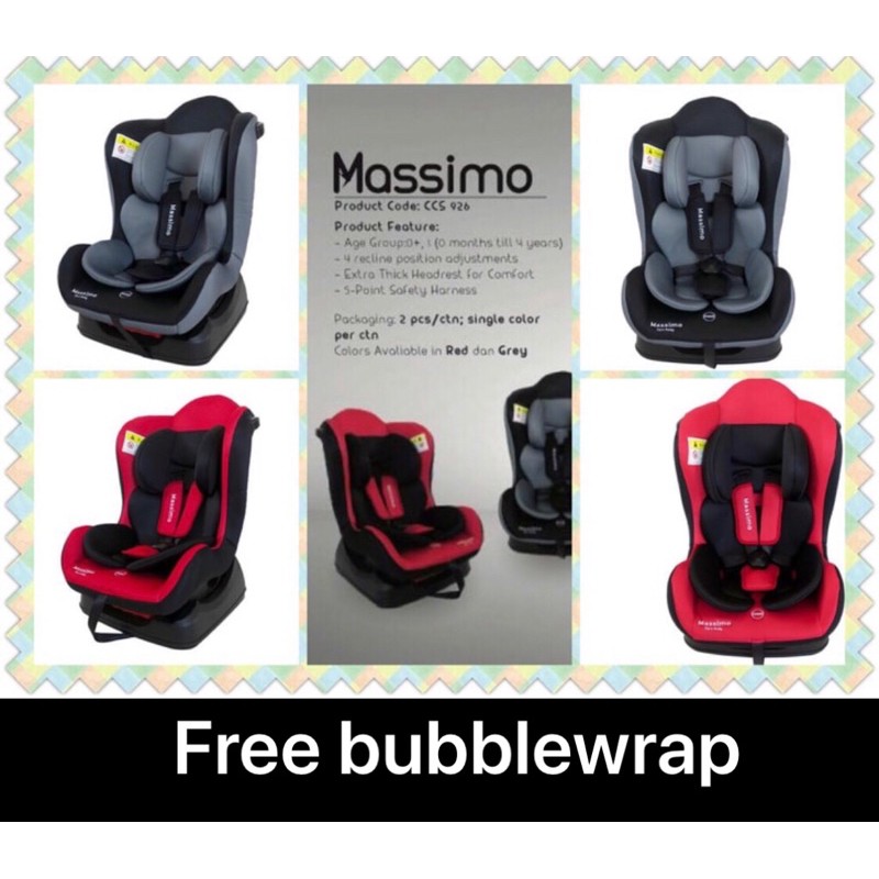 Jual carseat / car seat massimo Care Baby / tempat duduk bayi di mobil ...