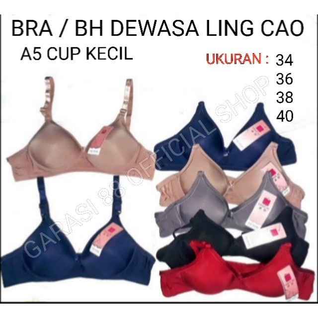 Jual Bra BH Merk LINGCAO A5 ORIGINAL Cup Kecil CB | Shopee Indonesia