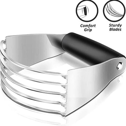 Jual Stainless Steel Pastry Blender HAND Flour Oil Mixer Cream PIZZA ...