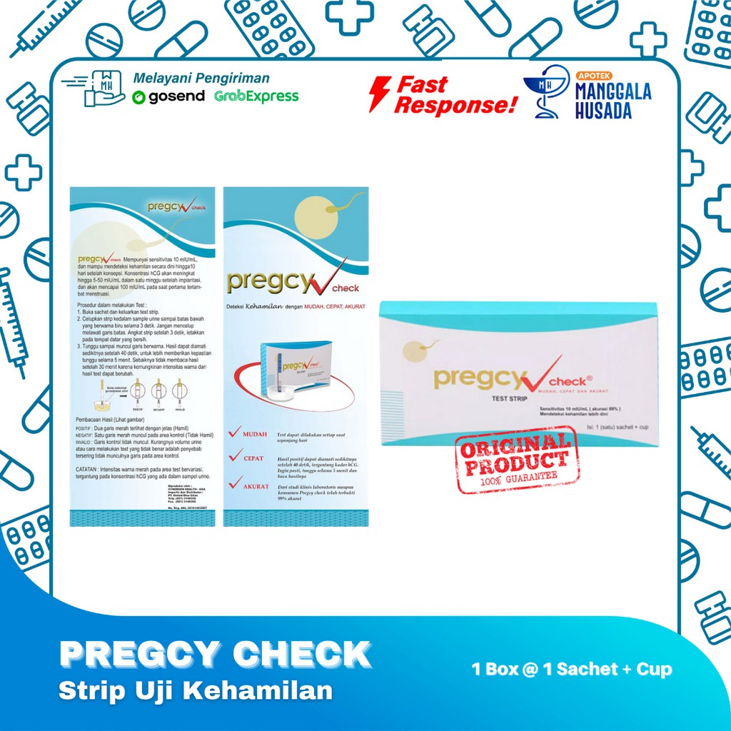 Jual PREGCY CHECK TEST STRIP PER BOX @ 1 STRIP | Shopee Indonesia