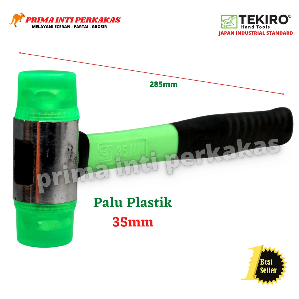 Jual PALU PLASTIK 35 MM TEKIRO / DOUBLE PLASTIC HAMMER | Shopee Indonesia
