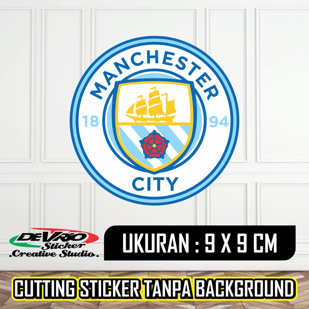 Jual Stiker Manchester Man City The Citizen (Cutting Sticker Custom ...