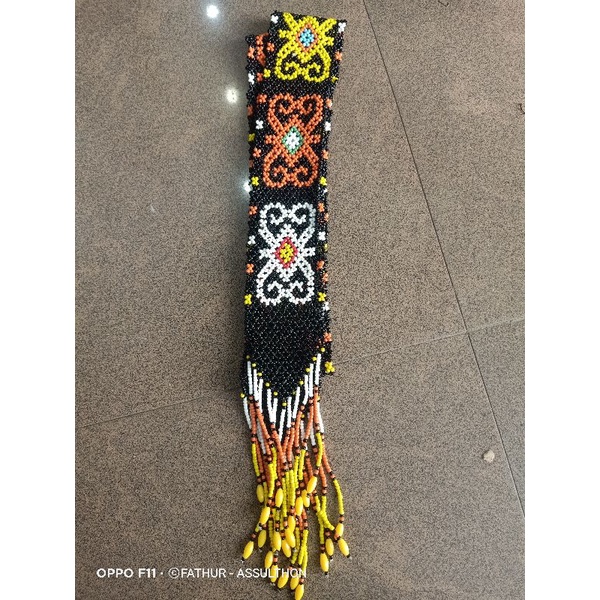Jual SYAL MANIK KHAS DAYAK KALIMANTAN_SYAL MANIK ETHNIK KALIMANTAN ...