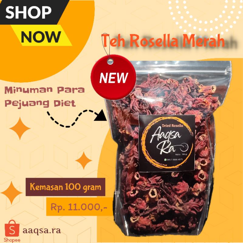 Jual ROSELLA KERING || DRIED ROSELLA || TEH ROSELLA || ROSELLA MERAH ...