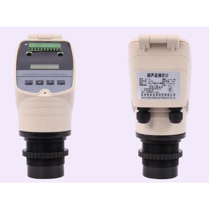 Jual Meter | Ultrasonic Level Meter 4-20Ma 24V 0-10M Water Flow Tester ...