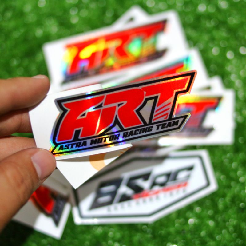 Jual stiker art racing hologram premium / sticker race | Shopee Indonesia