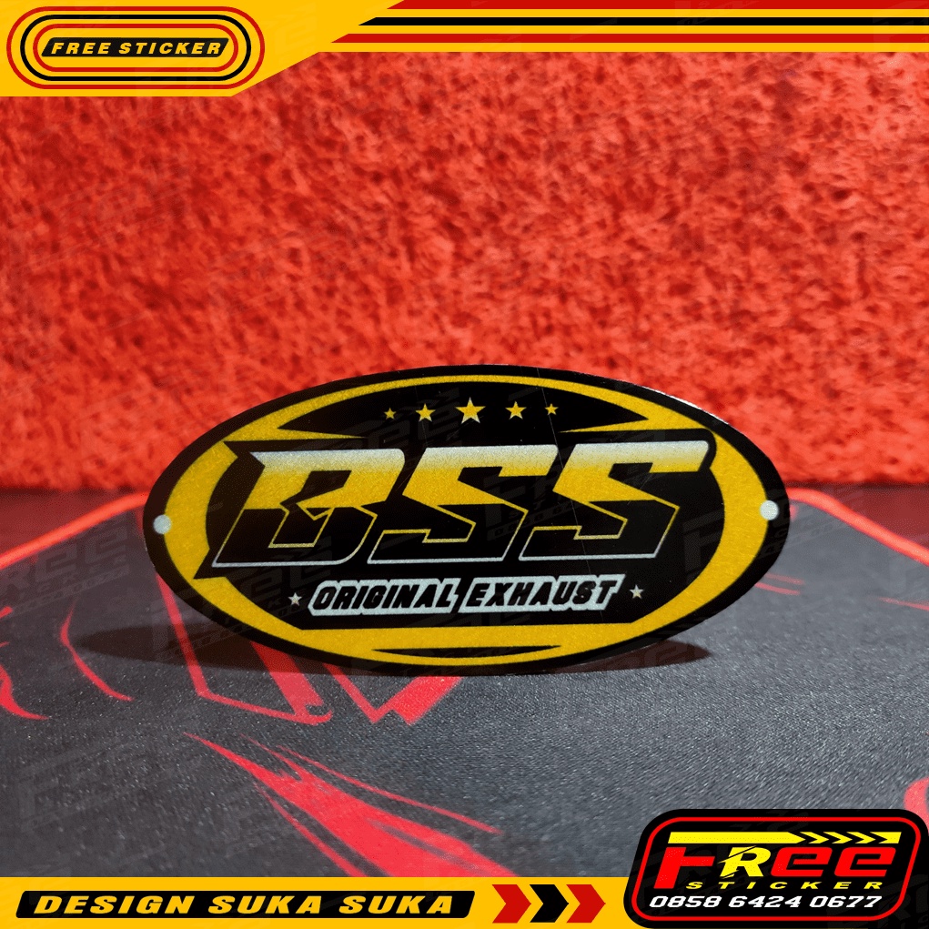 Jual Logo atau Emblem knalpot BSS | Shopee Indonesia