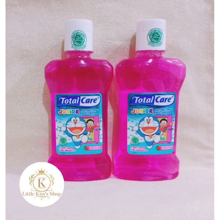Jual Total Care Mouthwash Junior Anti Cavity Bubblegum Strawberry ...