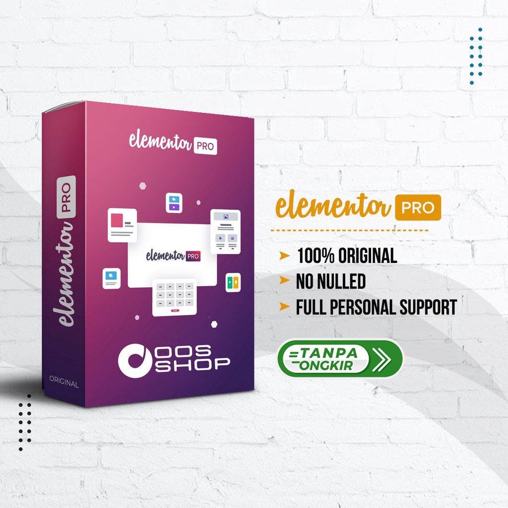 Jual Jasa Instal Elementor Pro 1 Tahun Update Otomatis | Shopee Indonesia