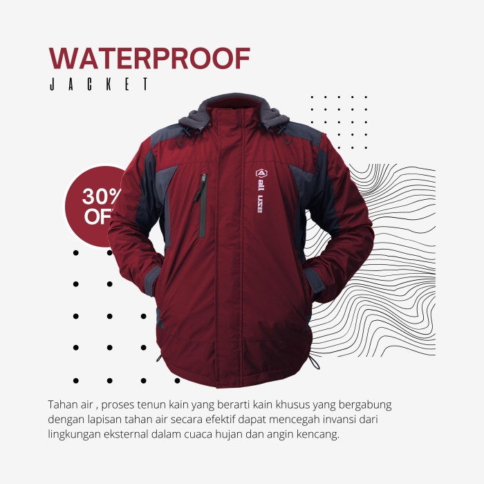 Jual Jaket Gunung Windbreaker Outdoor Waterproof Original Hiking | Shopee Indonesia
