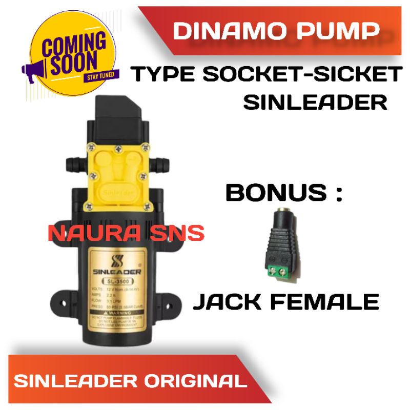 Jual POMPA DC 12V 80-130-250-320 PSI DINAMO POMPA SPRAYER / DINAMU PUMP ...