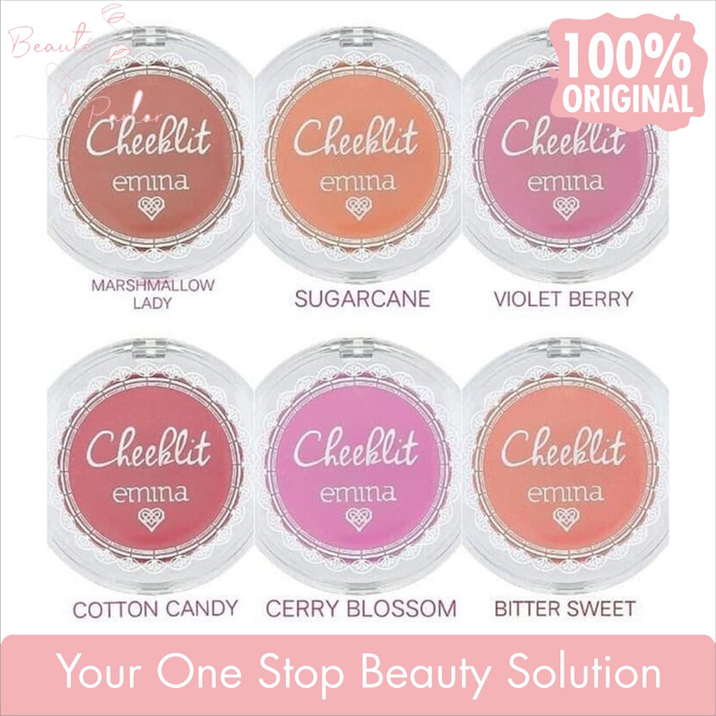 Jual Emina Cheek Lit Pressed Blush 3.5 gr - Blush On | Shopee Indonesia