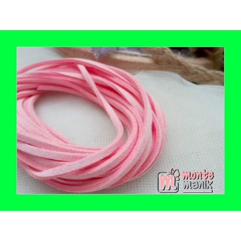 Jual Tali Suede Rose Pink - TLC-021 Toko Art And Craft | Shopee Indonesia