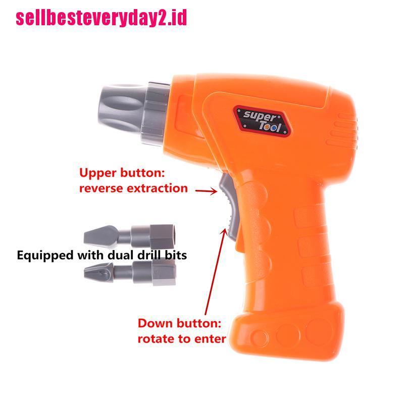 Jual (toy) Mainan Puzzle Rakit DIY Bentuk Baut + Bor Elektrik | Shopee ...