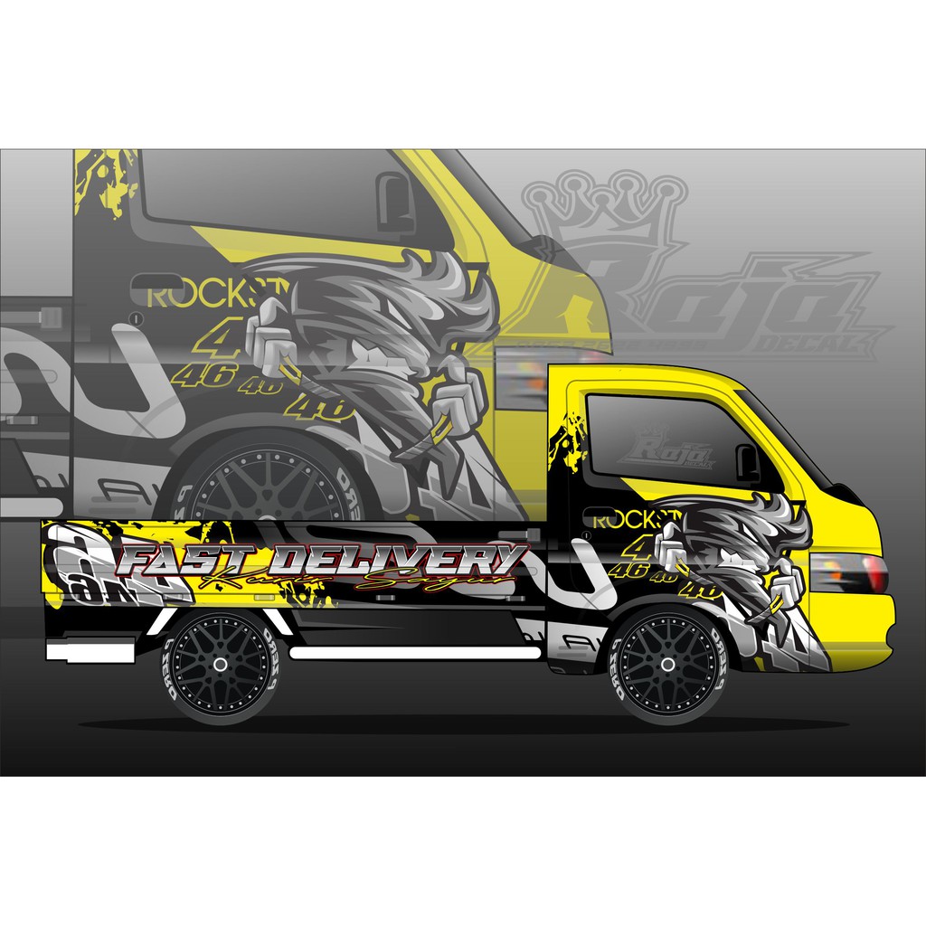 Jual Decal Sticker Fullbody Suzuki Carry New-Stiker Dekal Carry New ...
