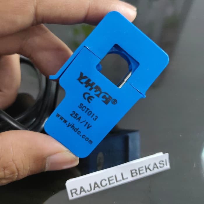 Jual 25A SCT-013-025 Non invasive AC Current Sensor Arus Clamp ...