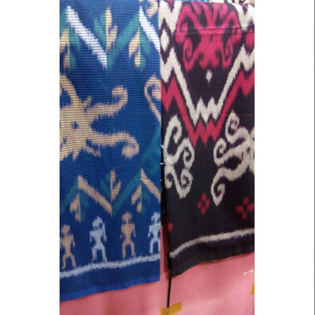 Jual Tenun motif Dayak Kalimantan | Tenun rangrang kalimantan | tenun ...