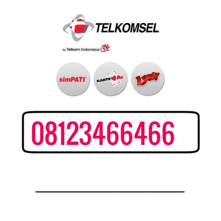 Jual KARTU PERDANA TELKOMSEL NOMOR CANTIK 4G LTE 11DIGIT LANGKA SERI ABC ABC | Shopee Indonesia