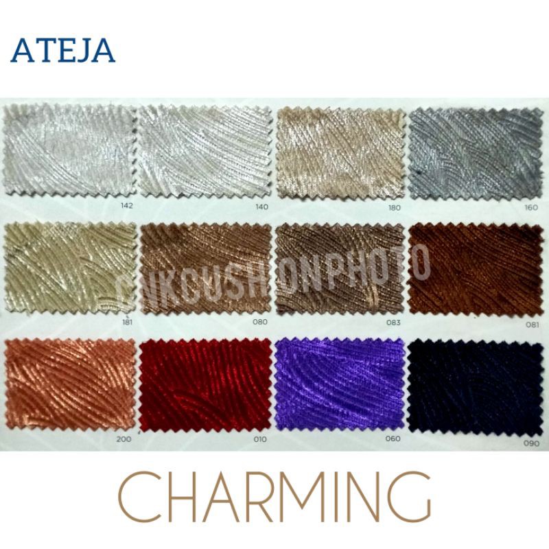Jual BAHAN KAIN SOFA MEUBEL KURSI ATEJA SUEDE FABRIC - CHARMING ...