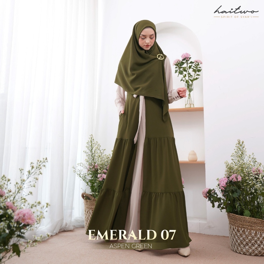 Jual GAMIS SET NIBRAS TERBARU HAITWO EMERALD 07 [BISA COD] | Shopee ...