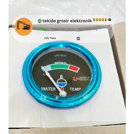 Jual Water Temp watertemp water temperatur Indikator Air 1W-7551 ...