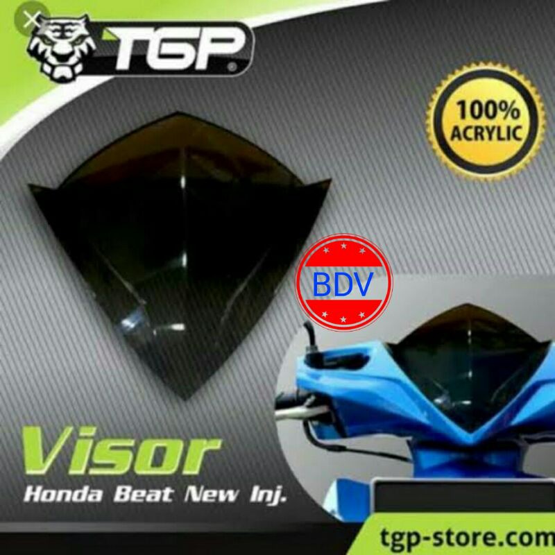Jual Visor TGP Honda Beat Fi 2014 - 2015 (BELUM ESP) | Shopee Indonesia