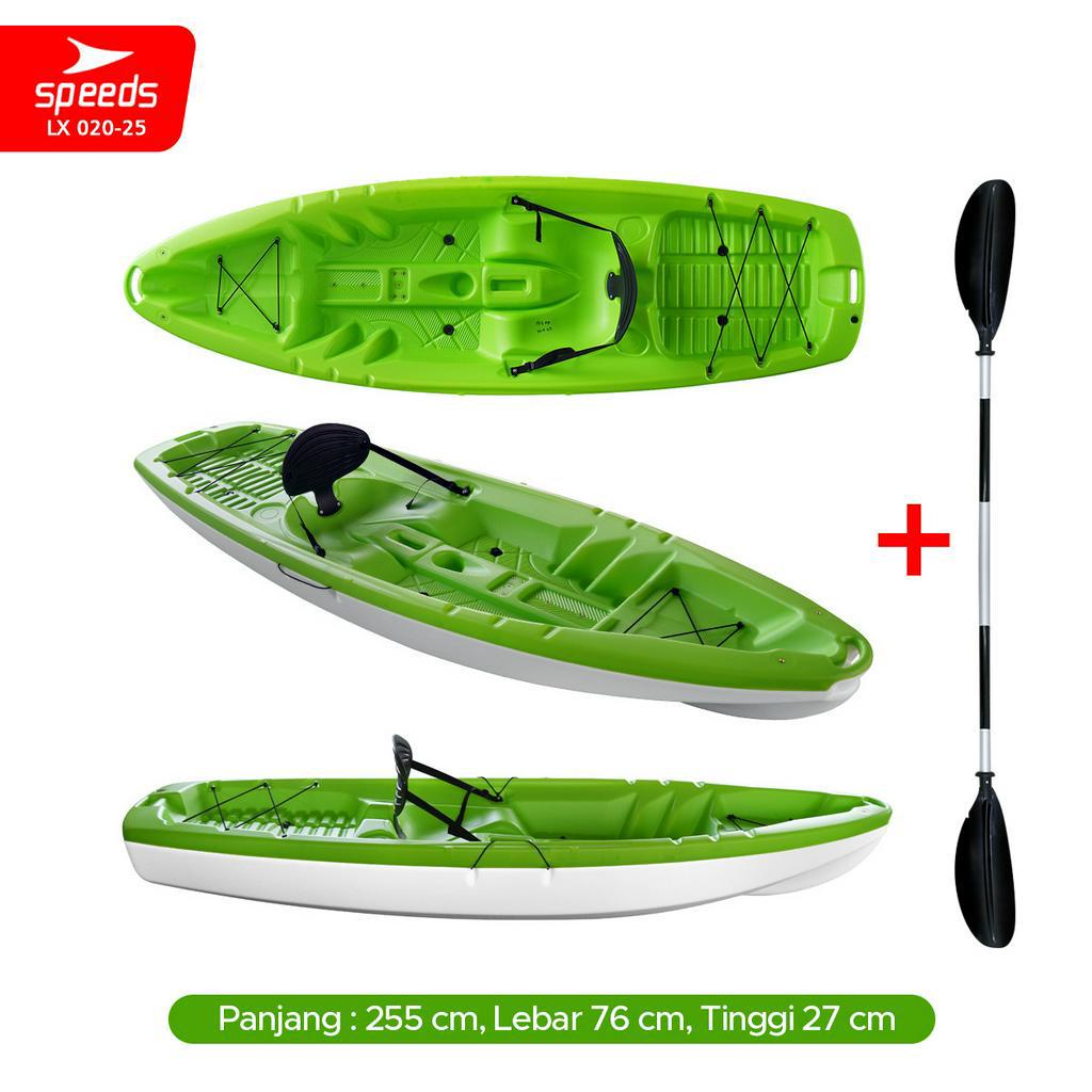 Jual SPEEDS Perahu Kayak Sampan Perahu Dayung Olahraga Conoe Boating ...