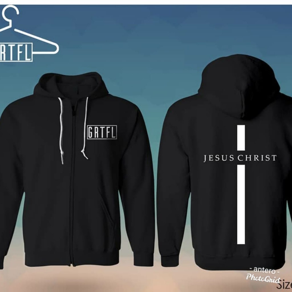 Jual jaket hoodie zipper resleting rohani jesus cross | Shopee Indonesia Jual jaket hoodie zipper resleting rohani jesus cross | Shopee Indonesia