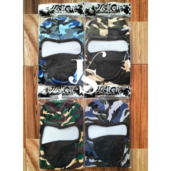 Jual (TERMURAH !!!) Masker Ninja HITAM & ARMY LORENG / Masker Ninja ...