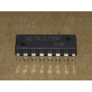 Jual 74LS139 - DUAL 1-OF-4 DECODER/ DEMULTIPLEXER | Shopee Indonesia