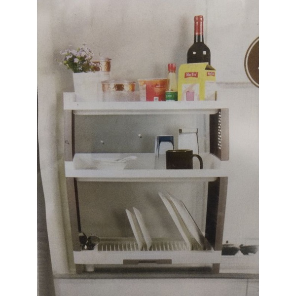 Jual Rak Piring kecil plastik susun kecil atas meja | Shopee Indonesia