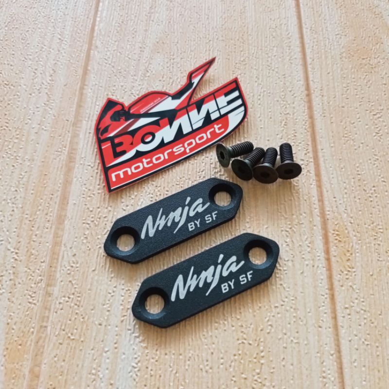 Jual Mirror Blanking Ninja 250 Street Fender, ZERO Cover Tutup Spion ...