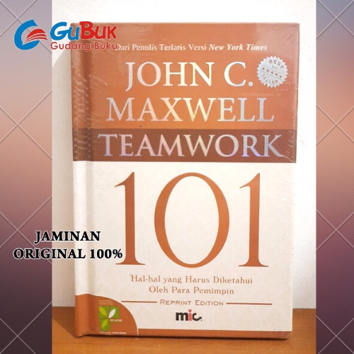Jual Buku Teamwork 101- John. C Maxwell (Hardcover) | Shopee Indonesia