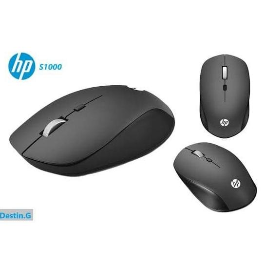 Jual Mouse Wireless Hp S1000 Silent Plus Wireless / Mouse Hp S1000 ...