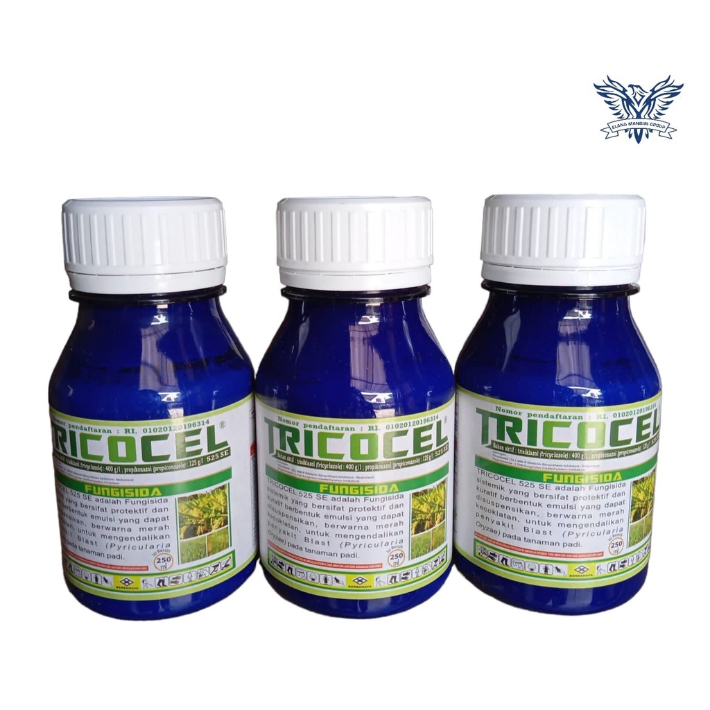 Jual Tricocel 525SE 250ml Fungisida Trisiklazol 400 g/l Dan Propikonazol 125 g/l Pembasmi Jamur ...