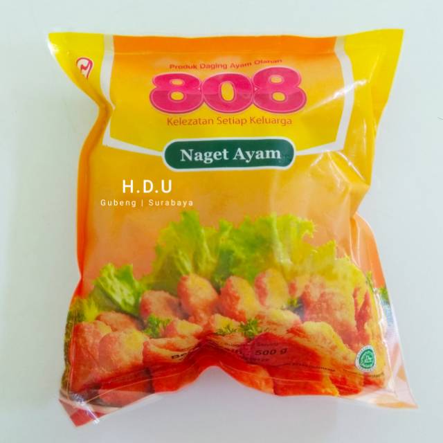 Jual Nugget Ayam 808 250 gr dan 500 gr | Shopee Indonesia