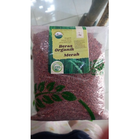 Jual Beras merah organik 1kg Lingkar Organik | Shopee Indonesia