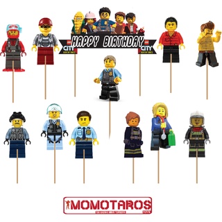 Jual Topper cake Lego City Adventure set | Shopee Indonesia