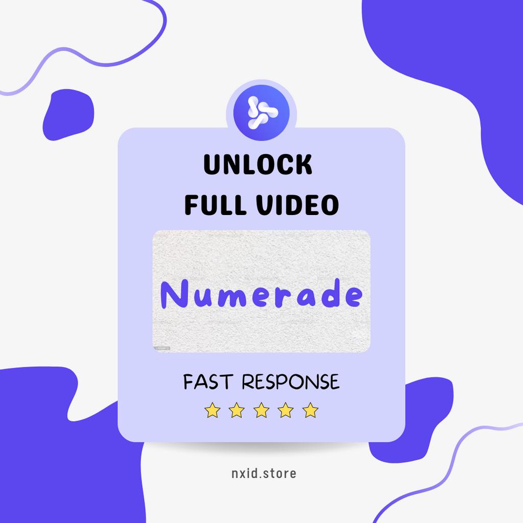 Jual [READY] UNLOCK FULL VIDEO NUMERADE | Shopee Indonesia
