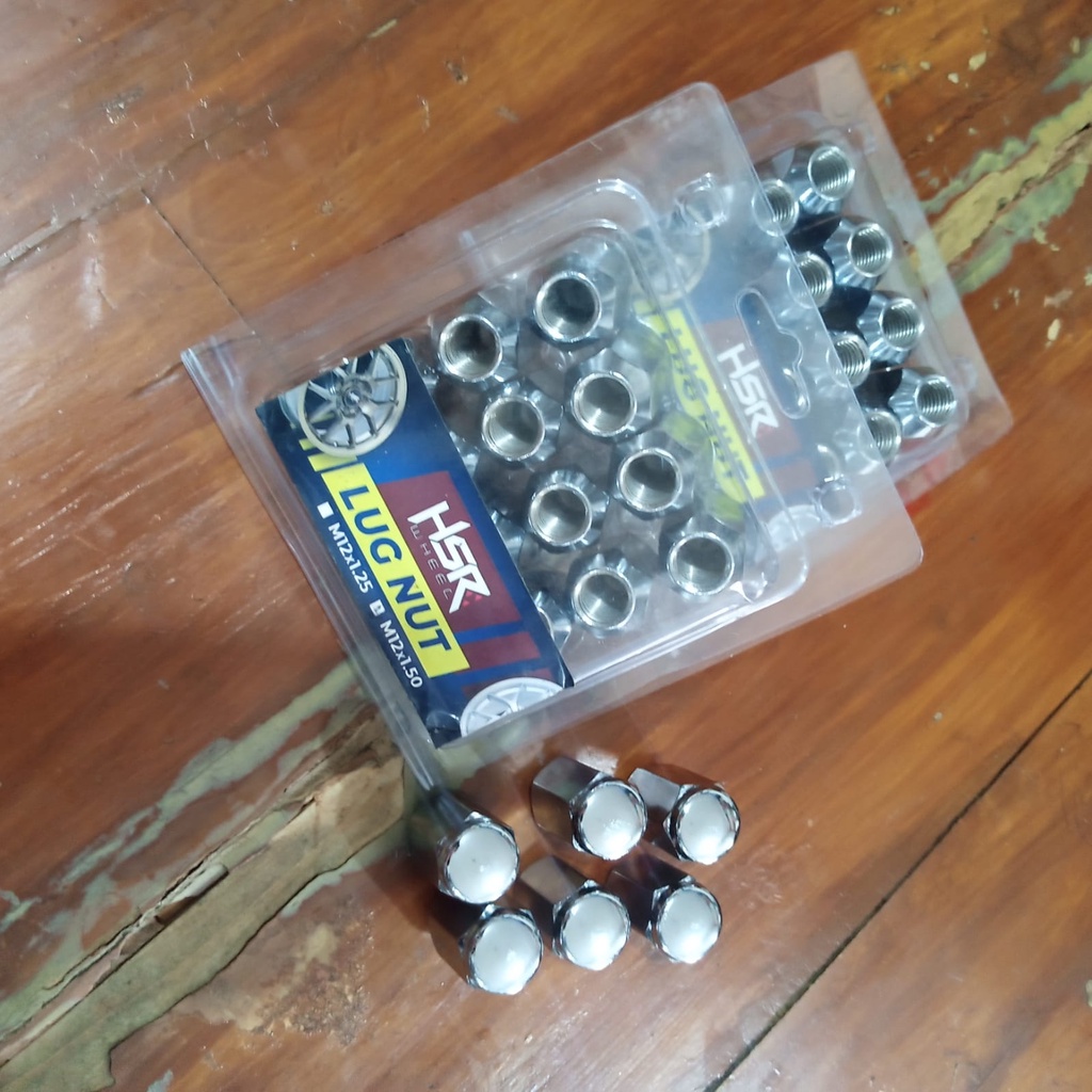 Jual Baut Mur Baru Roda Racing Hsr Fujita Ukuran 21x1,5 | Shopee Indonesia