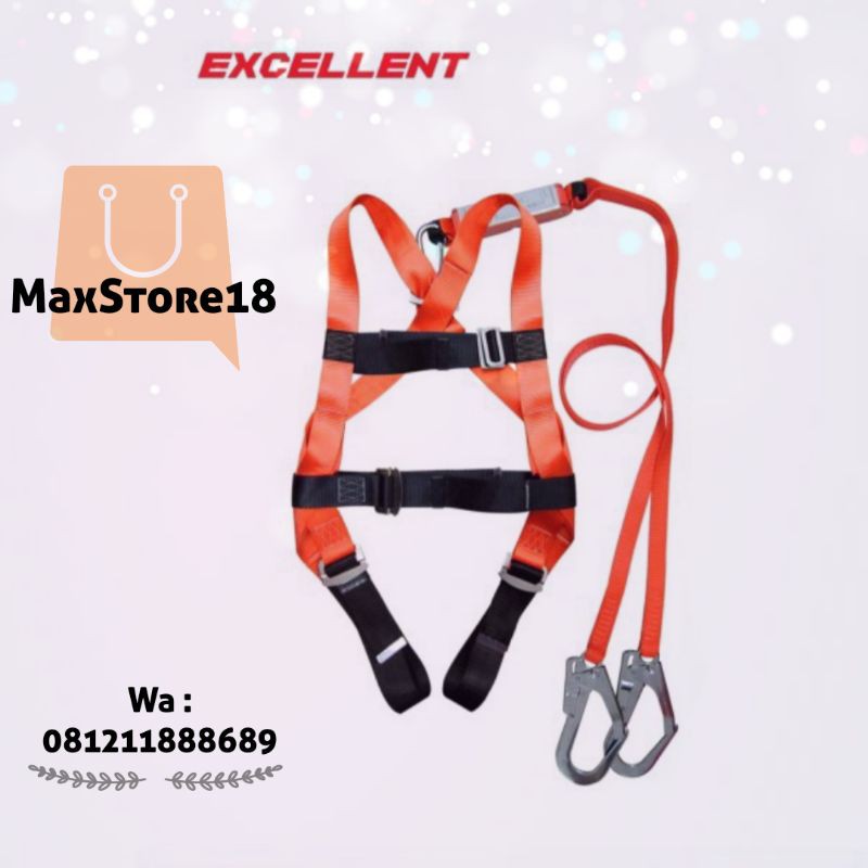 Jual Safety Body Harness tali webbing Excellent | Shopee Indonesia